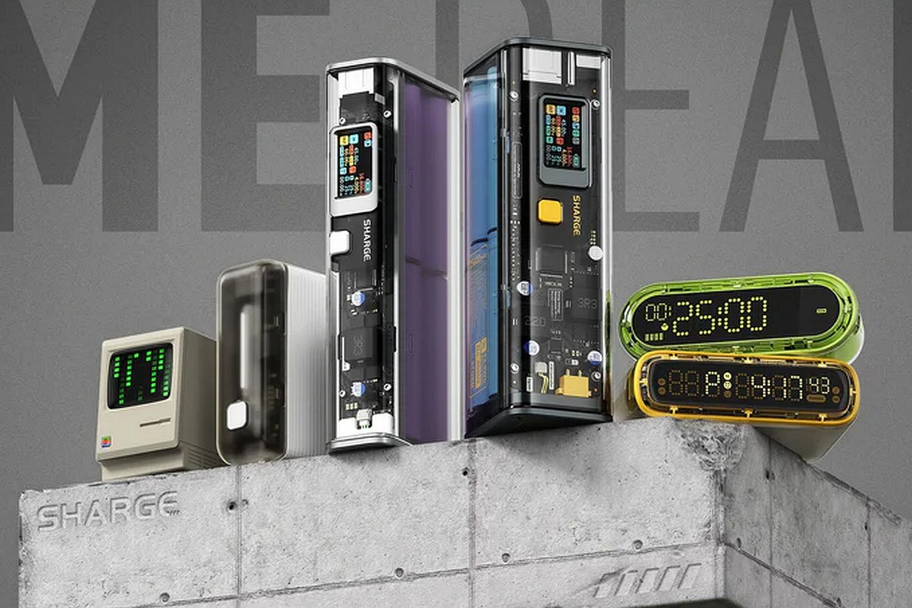 The best price ever on Sharge’s transparent batteries and retro Mac ...